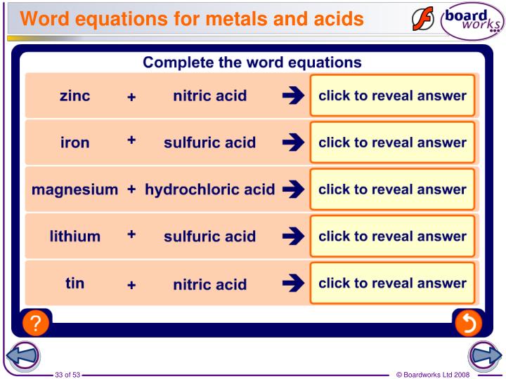 PPT - Reacting metals with oxygen PowerPoint Presentation - ID:6645971