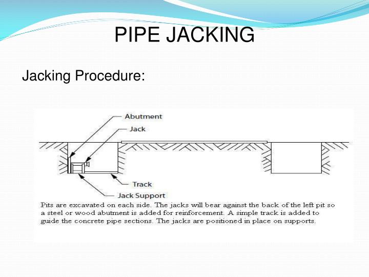PPT - TRENCHLESS TECHNOLOGY PowerPoint Presentation - ID:6646325