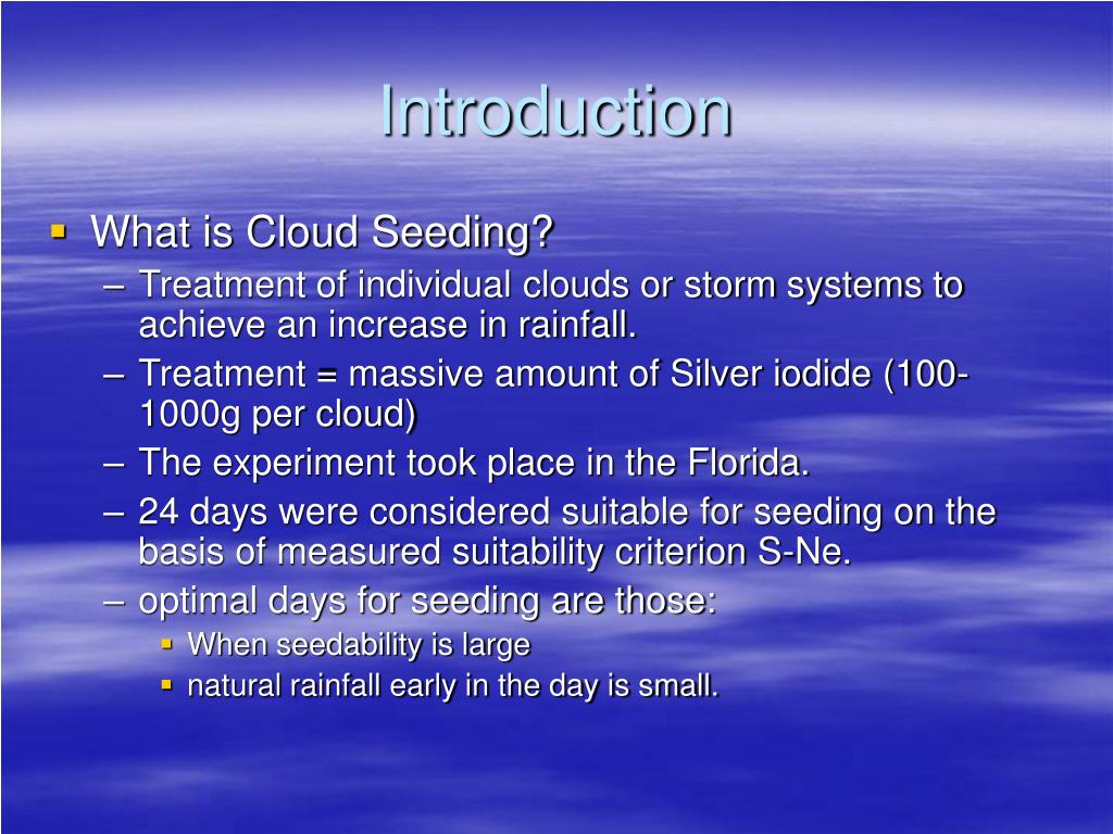 Ppt Multiple Linear Regression Cloud Seeding Powerpoint Presentation
