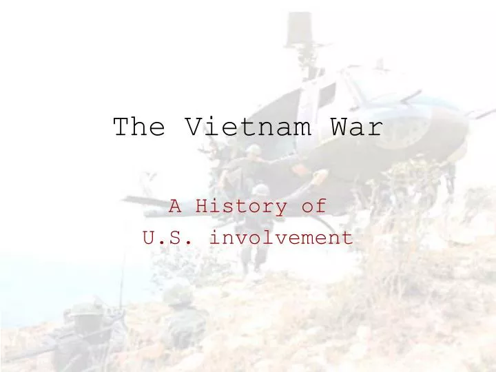 PPT - The Vietnam War PowerPoint Presentation, free download - ID:6646473