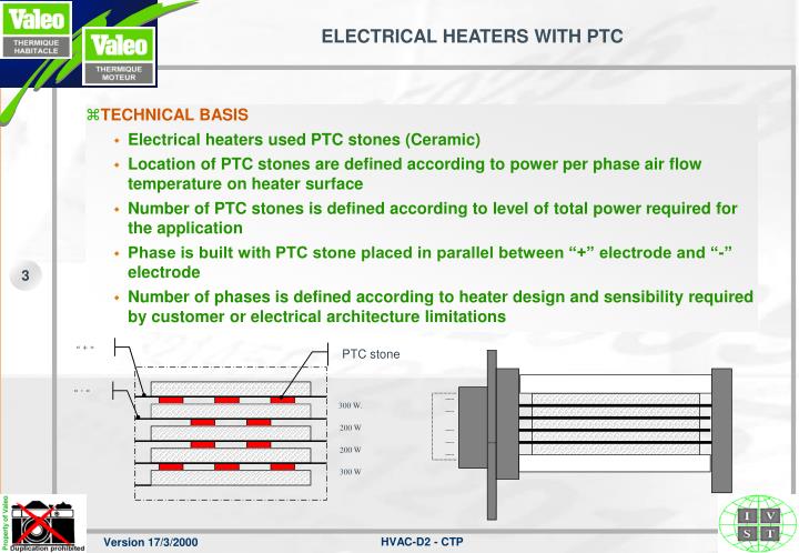PPT - ELECTRICAL HEATERS WITH PTC PowerPoint Presentation - ID:6647223