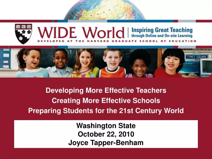 PPT - Developing More Effective Teachers Creating More Effective ... PPT - Developing More Effective Teachers Creating More Effective ...