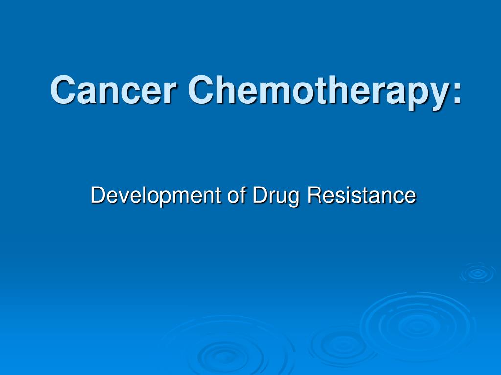 PPT - Cancer Chemotherapy: PowerPoint Presentation, free download - ID ...