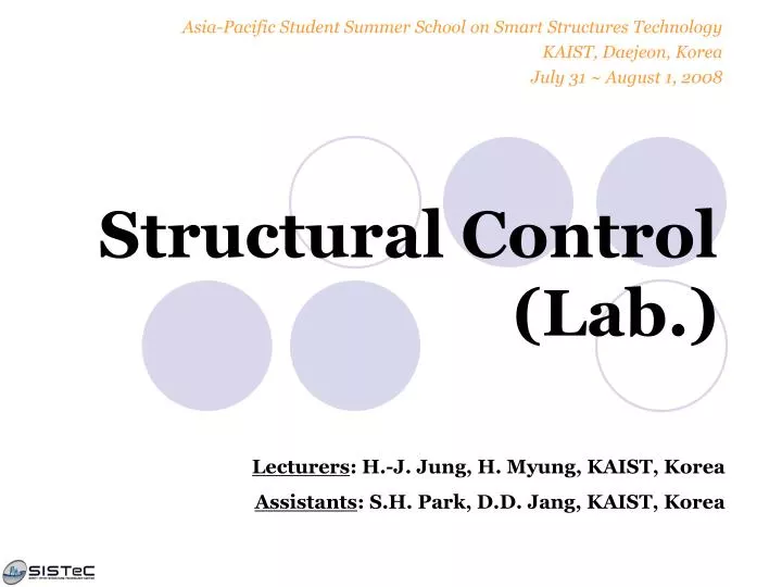 PPT - Structural Control (Lab.) PowerPoint Presentation, free download ...
