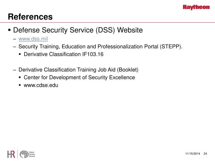 PPT - Derivative Classification Overview PowerPoint Presentation - ID ...
