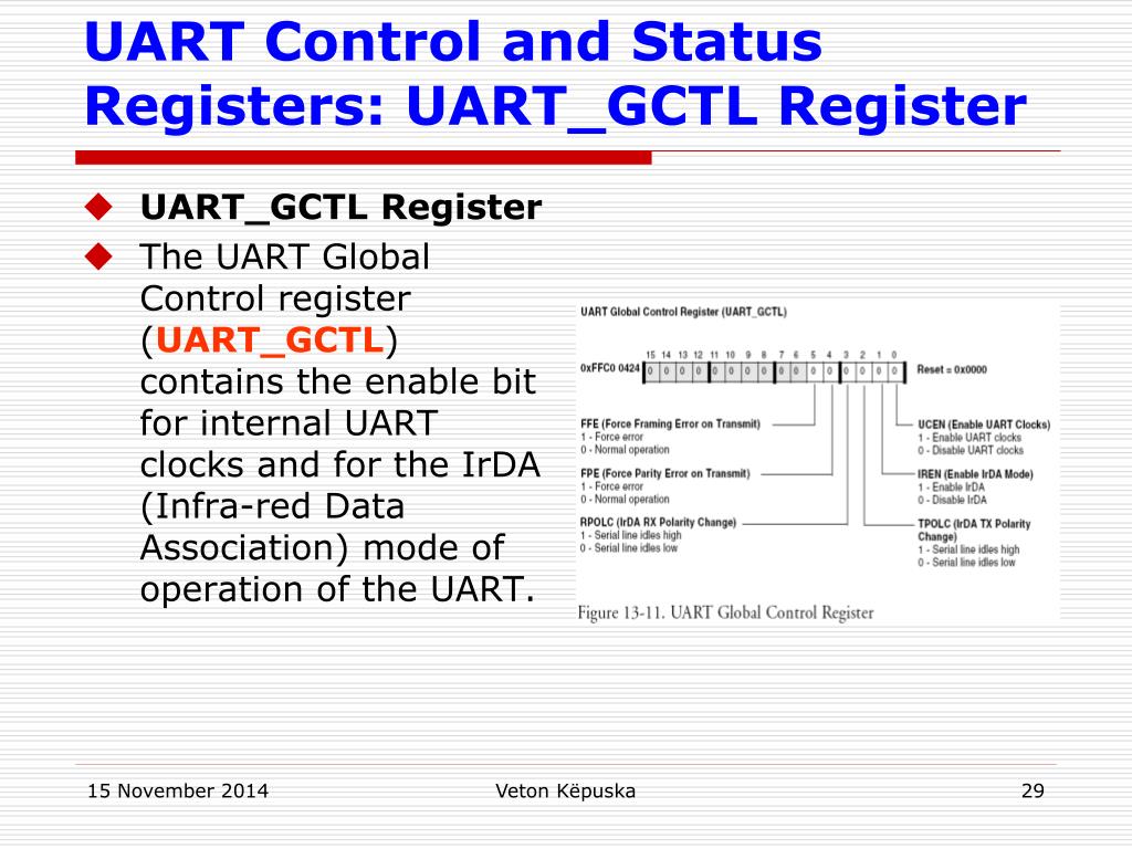 PPT - Universal Asynchronous Receiver Transmitter PowerPoint ...