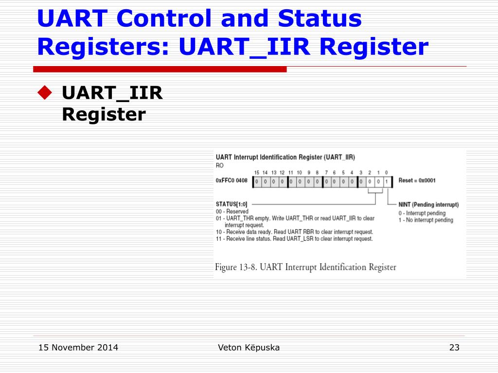 PPT - Universal Asynchronous Receiver Transmitter PowerPoint ...