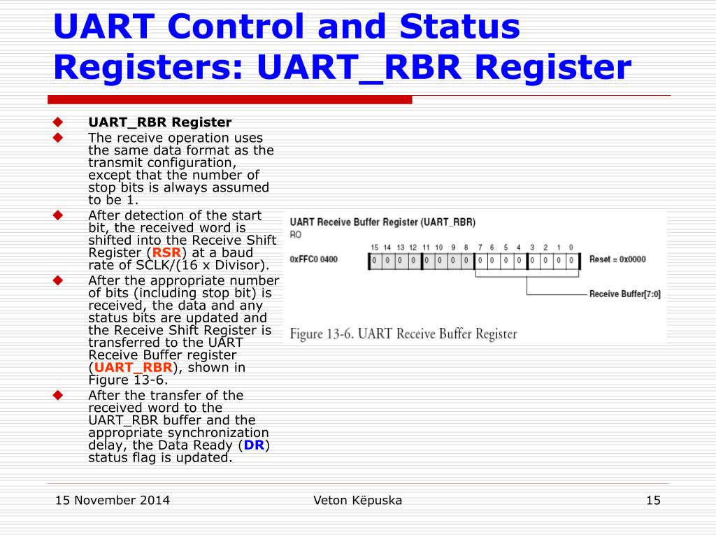 PPT - Universal Asynchronous Receiver Transmitter PowerPoint ...
