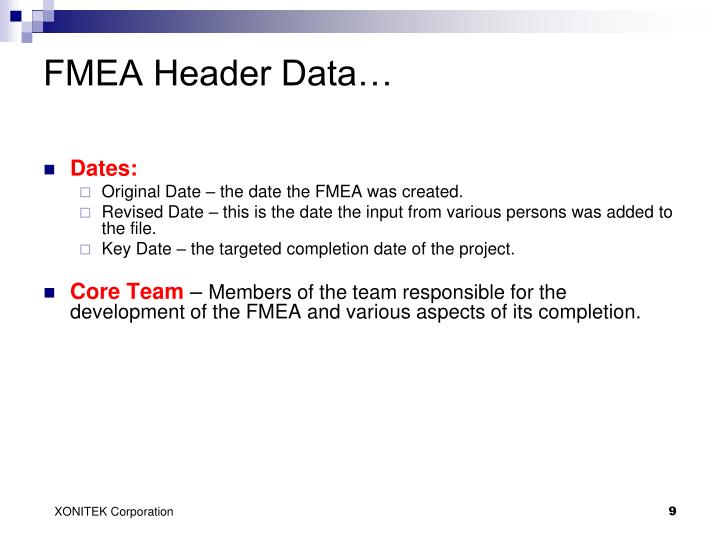 PPT - Failure Mode and Effects Analysis (FMEA) PowerPoint Presentation ...