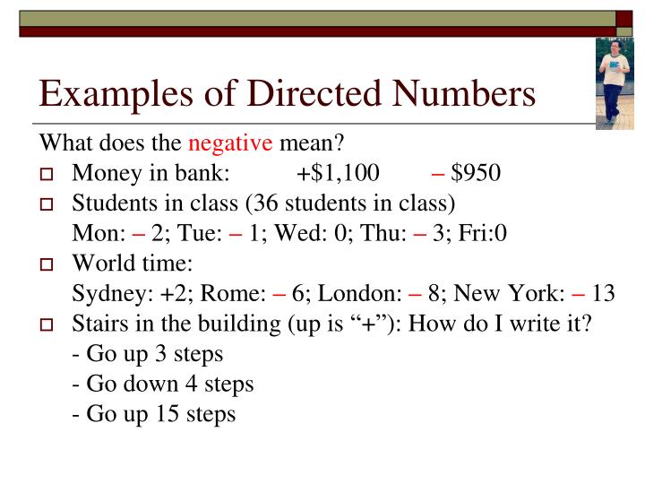 PPT - Directed Numbers PowerPoint Presentation - ID:6650558