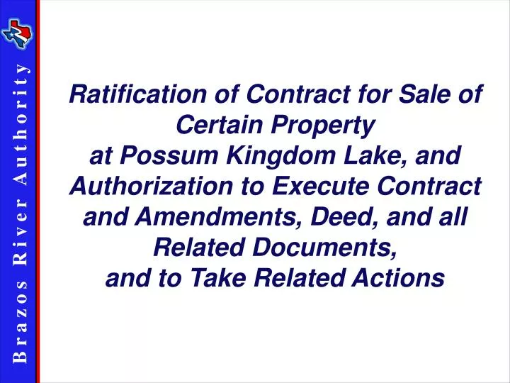 PPT - 11b Contract Ratification PowerPoint Presentation, free download ...