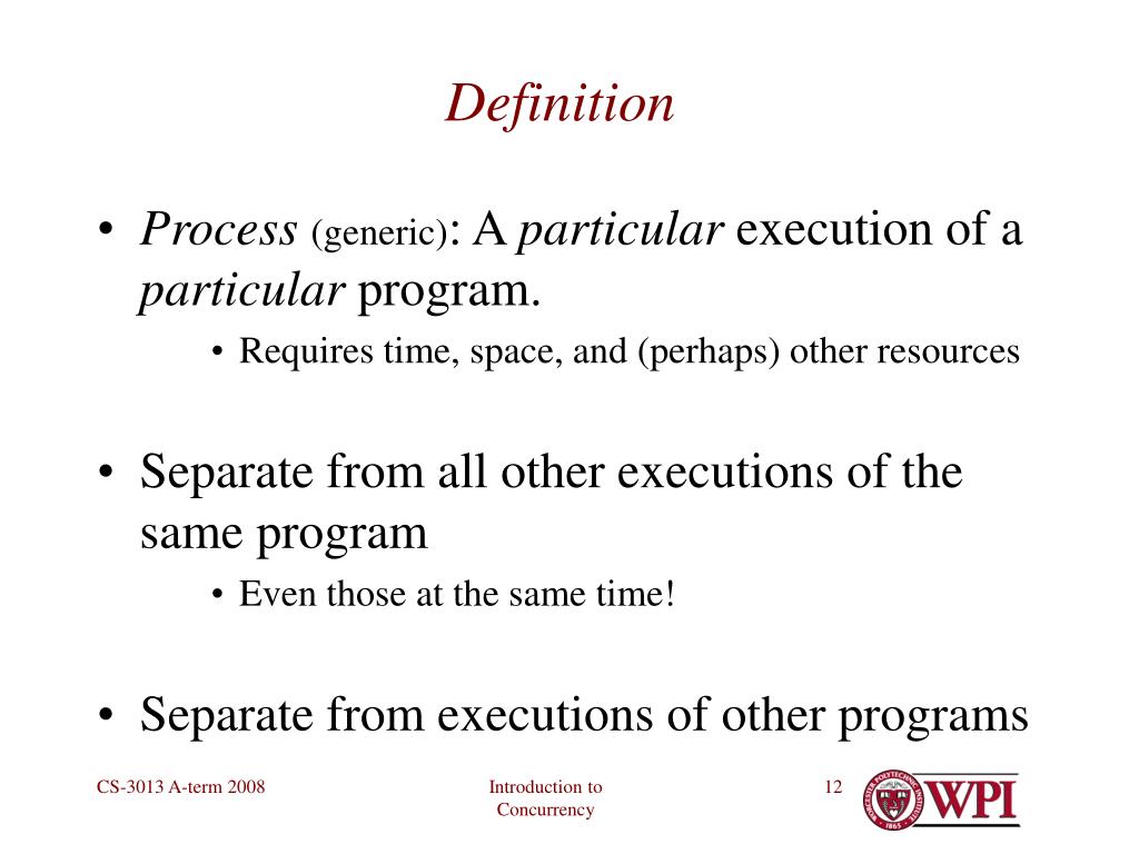 Ppt Introduction To Concurrency Processes Threads Interrupts Etc Powerpoint
