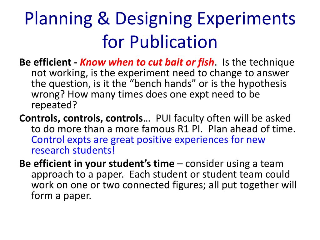 PPT - How to effectively plan, design and write a research manuscript ...