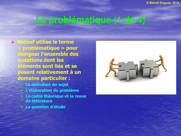 PPT - Plan la séance 4 La problématique d’une recherche PowerPoint ...