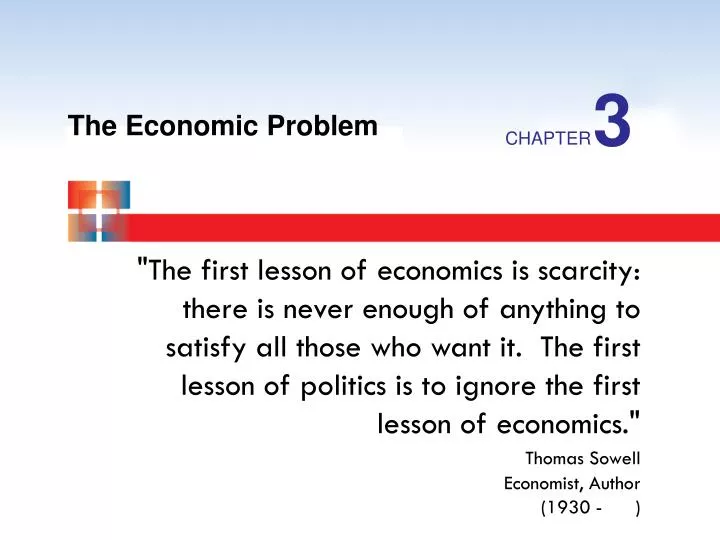 PPT - The Economic Problem PowerPoint Presentation, free download - ID ...
