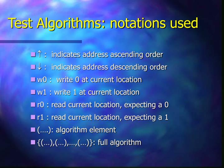 PPT - FUNCTIONAL RAM TESTING PowerPoint Presentation - ID:6651625