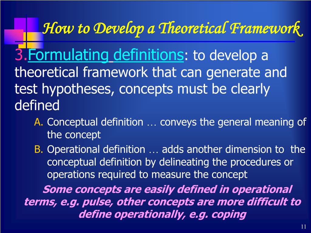 Ppt The Theoretical Framework Powerpoint Presentation Free Download