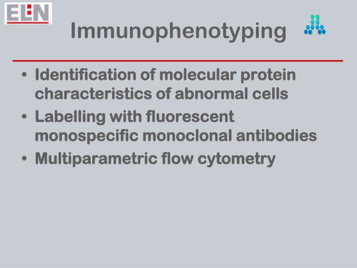 PPT - Immunophenotyping PowerPoint Presentation - ID:6653001