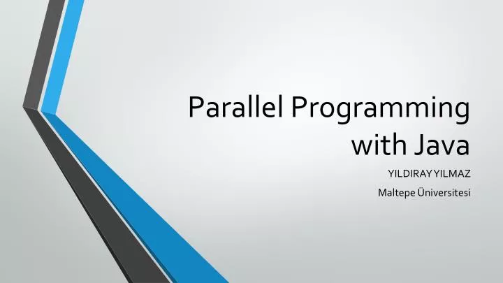 PPT - Parallel Programming with Java PowerPoint Presentation, free ...