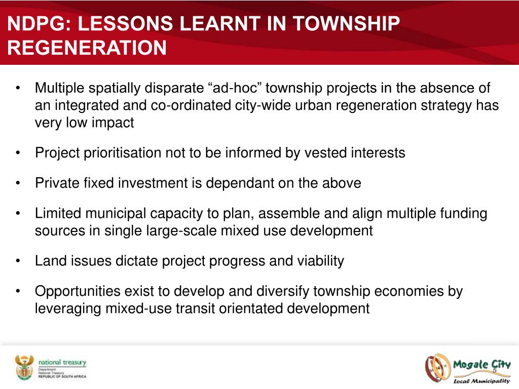 PPT - National Treasury URBAN NETWORK STRATEGY PowerPoint Presentation ...