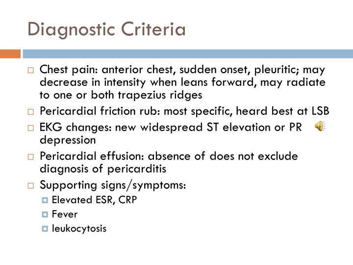 PPT - ACUTE PERICARDITIS PowerPoint Presentation - ID:6654087