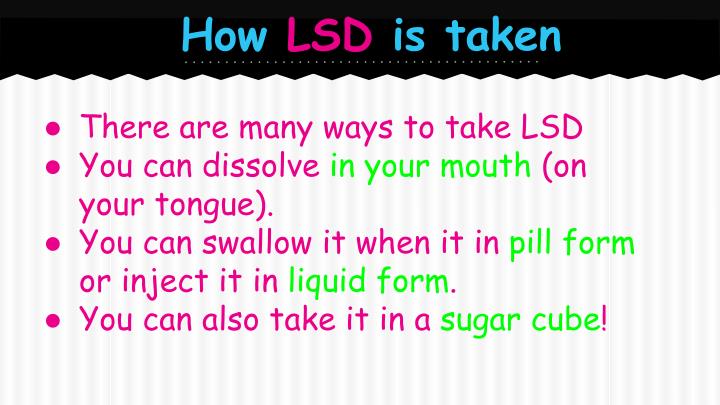 PPT - Health drug project- LSD PowerPoint Presentation - ID:6654197