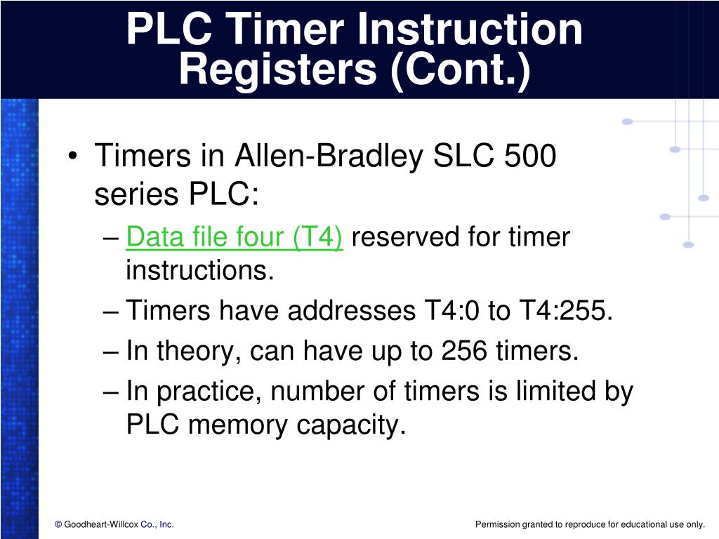 PPT - PLC Timer Instructions PowerPoint Presentation, free download ...