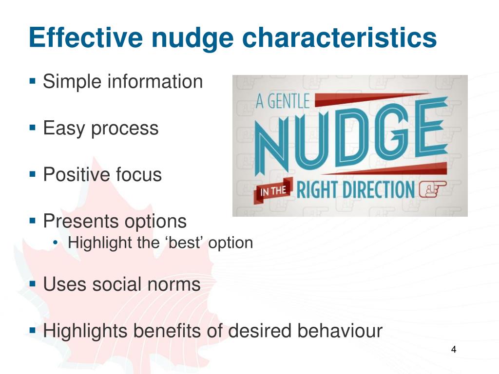 PPT - N udge enablers at the Canada Revenue Agency PowerPoint ...