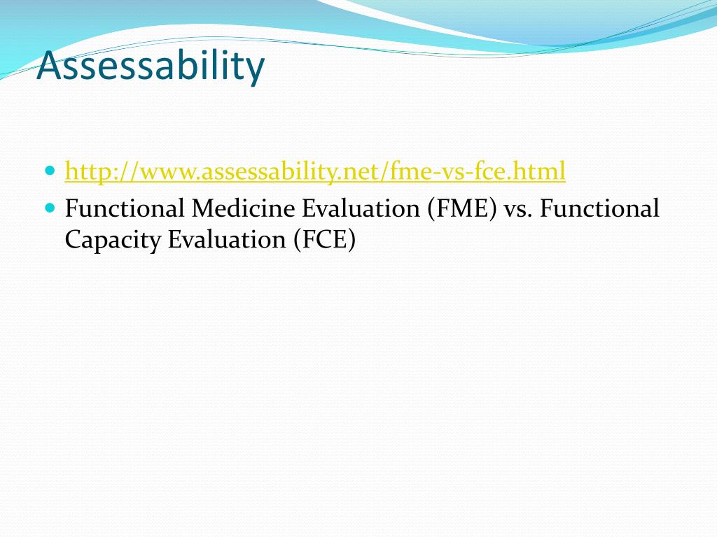 Ppt Functional Capacity Evaluation Powerpoint Presentation Free