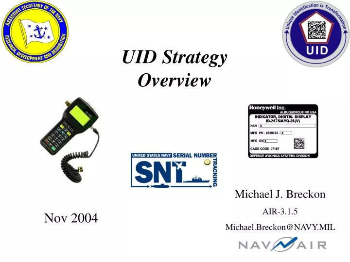 PPT - UID Strategy Overview PowerPoint Presentation, free download - ID ...