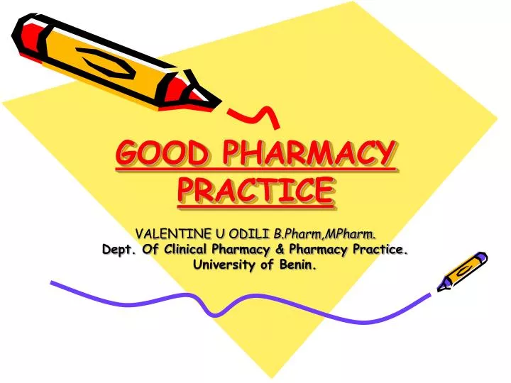 PPT - GOOD PHARMACY PRACTICE PowerPoint Presentation, free download - ID:6657077