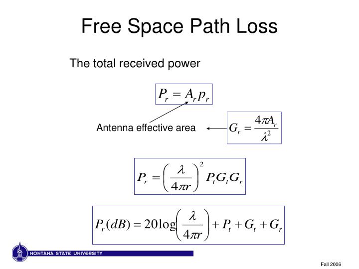 PPT - EE 447 Mobile and Wireless Communications Fall 2006 Outdoor ...