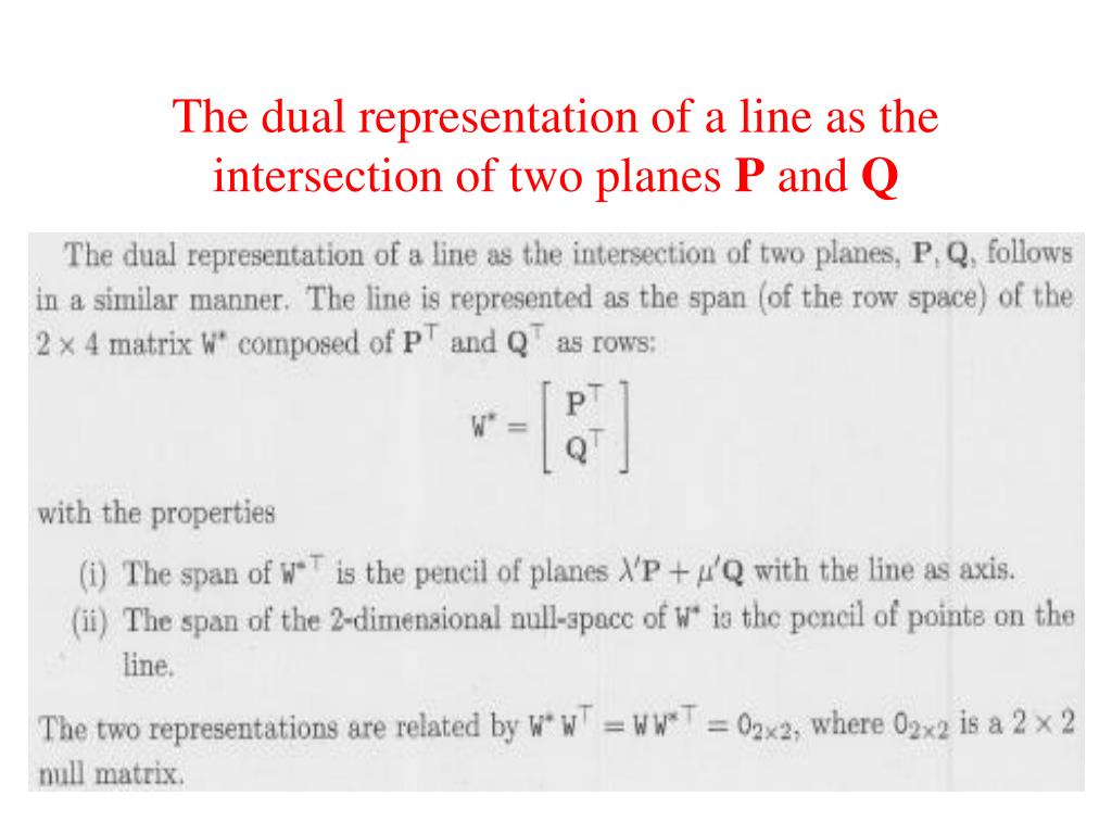 Ppt Projective Geometry 3d Powerpoint Presentation Free Download