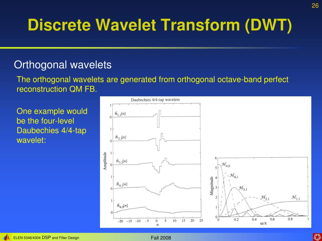 PPT - Lecture 13: Multirate processing and wavelets fundamentals ... PPT - Lecture 13: Multirate processing and wavelets fundamentals ...