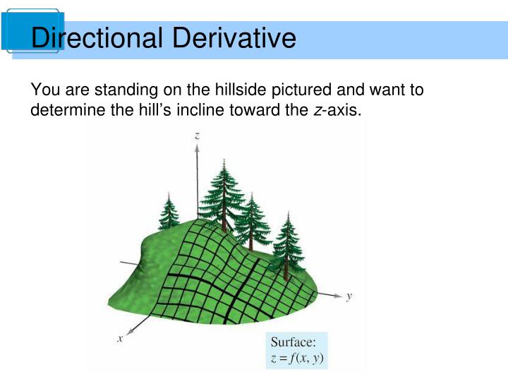 PPT - Directional Derivatives and Gradients PowerPoint Presentation ... PPT - Directional Derivatives and Gradients PowerPoint Presentation ...