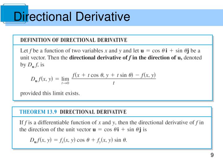 PPT - Directional Derivatives and Gradients PowerPoint Presentation ... PPT - Directional Derivatives and Gradients PowerPoint Presentation ...