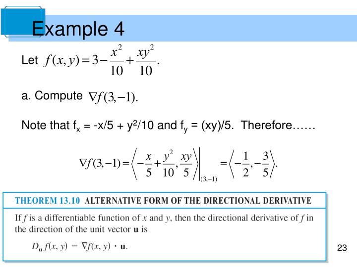 PPT - Directional Derivatives and Gradients PowerPoint Presentation ... PPT - Directional Derivatives and Gradients PowerPoint Presentation ...