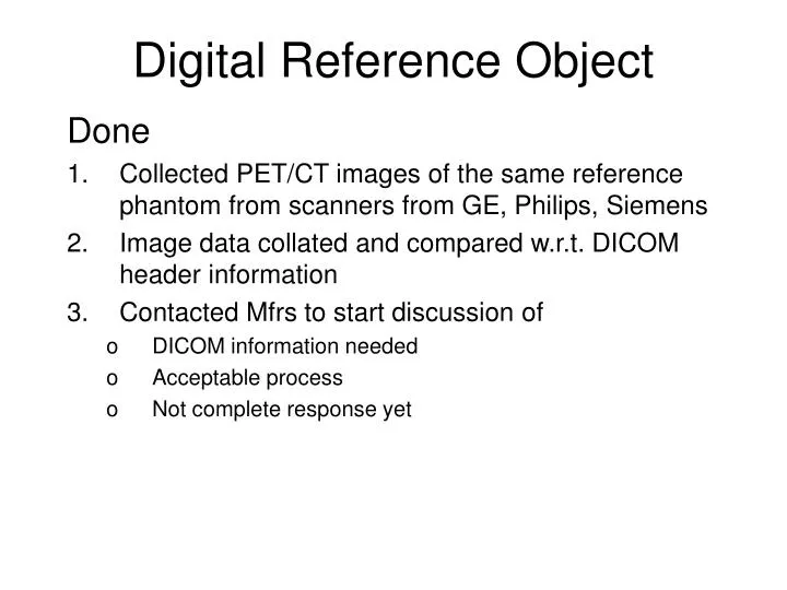 PPT - Digital Reference Object PowerPoint Presentation, free download ...
