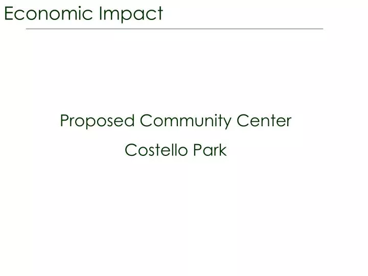 PPT - Economic Impact PowerPoint Presentation, free download - ID:6659266