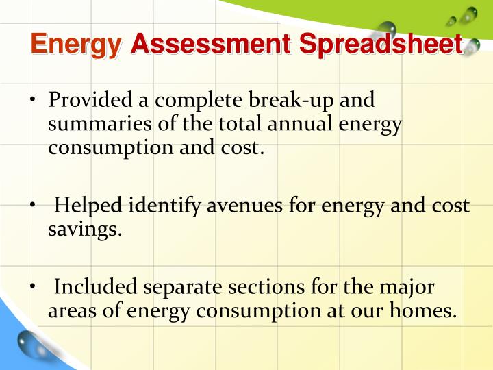 PPT - Home energy audit PowerPoint Presentation - ID:6660647