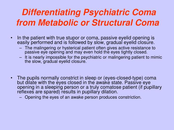 PPT - Decreased level of consciousness PowerPoint Presentation - ID:6660923