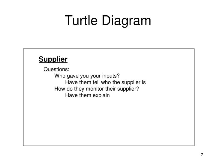 PPT - Turtle Diagram PowerPoint Presentation - ID:6661105