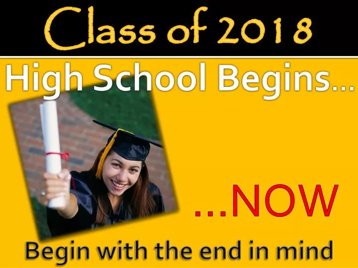 PPT - High School Begins … PowerPoint Presentation, free download - ID ...