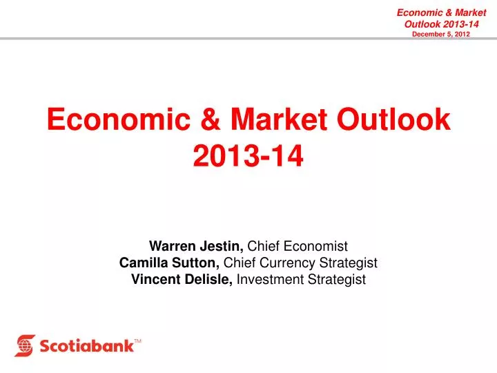 PPT - Economic & Market Outlook 2013-14 PowerPoint Presentation, free ...