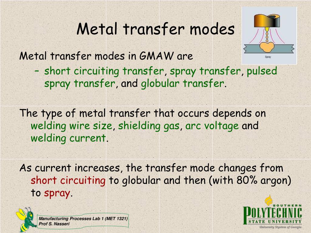 PPT - Manufacturing Processes Lab I MET 1321 Metal Inert Gas Welding ...