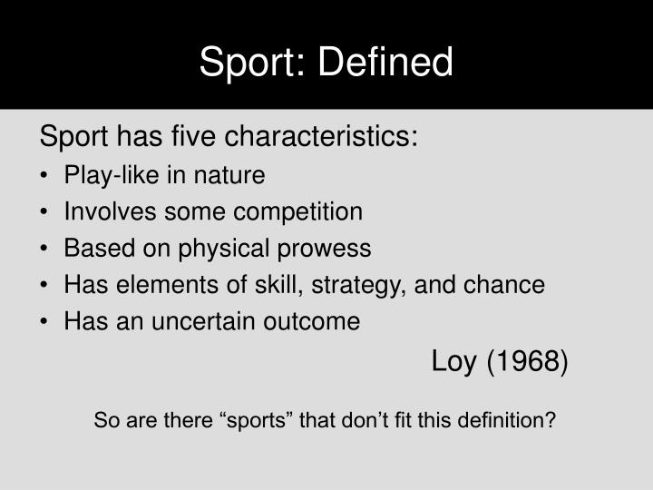 PPT - Sport Management PowerPoint Presentation - ID:6662794