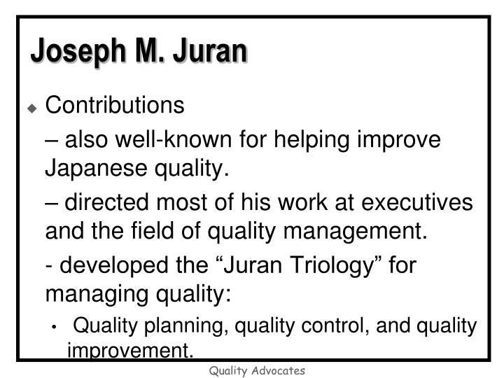 PPT - Quality Advocates PowerPoint Presentation - ID:6662846