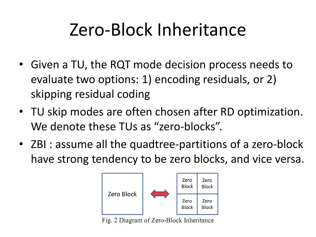 Ppt Fast Mode Decision Algorithm For Residual Quadtree Coding In Hevc Powerpoint Presentation 5185