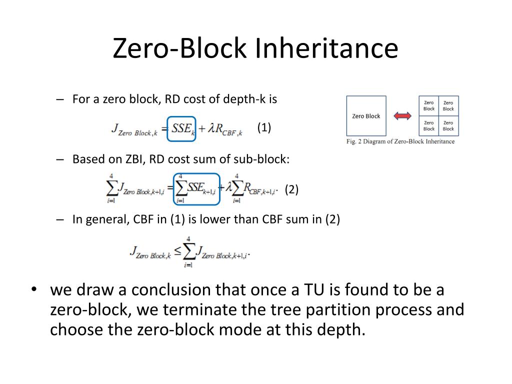 Ppt Fast Mode Decision Algorithm For Residual Quadtree Coding In Hevc Powerpoint Presentation