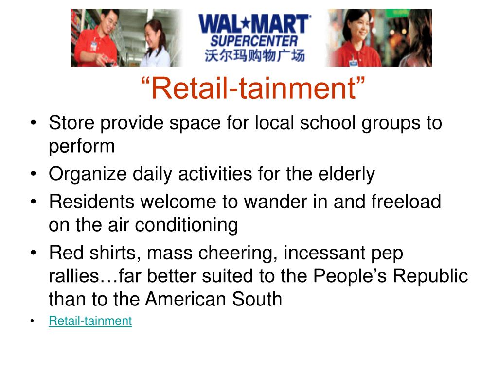 PPT - Wal-Mart's Ambitious Expansion in China: Strategies and ...